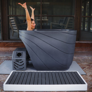 Viking Step Basin | Nordic Wave Inc. Cold Plunge Accessories Viking ...
