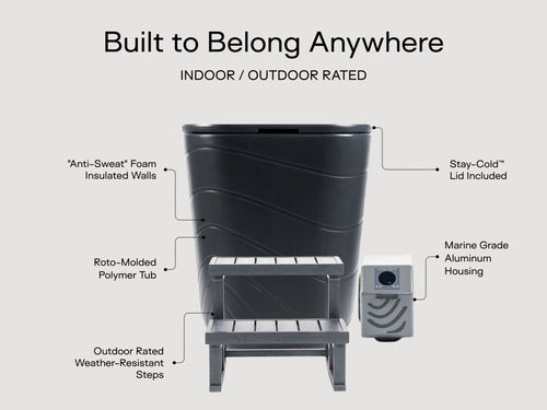 Viking Gen 2 Cold Plunge Vertical Cold Water Therapy System