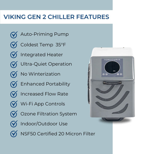 Viking Gen 2 Cold Plunge Vertical Cold Water Therapy System
